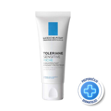 La Roche-Posay Toleriane Sensitive Bogata hidratantna nega, 40 ml