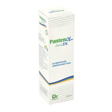 Dr Plant pantenol sprej za regeneraciju oštećene kože i kose 5 % 100 ml