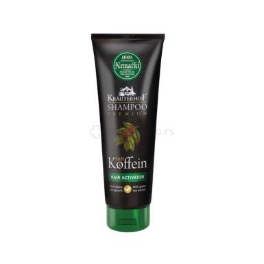 Krauterhof šampon kofein - green tea 250ml