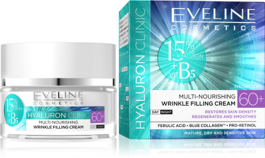 Eveline Hyaluron Clinic Day&Night cream 60+ 50ml