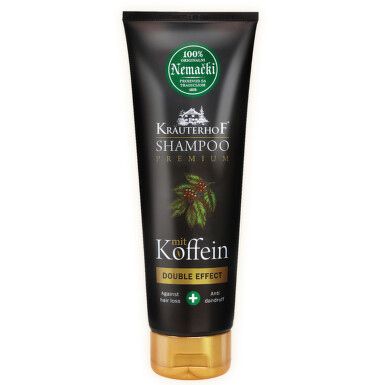 KRAUTERHOF šampon kofeinski double effect 250 ml