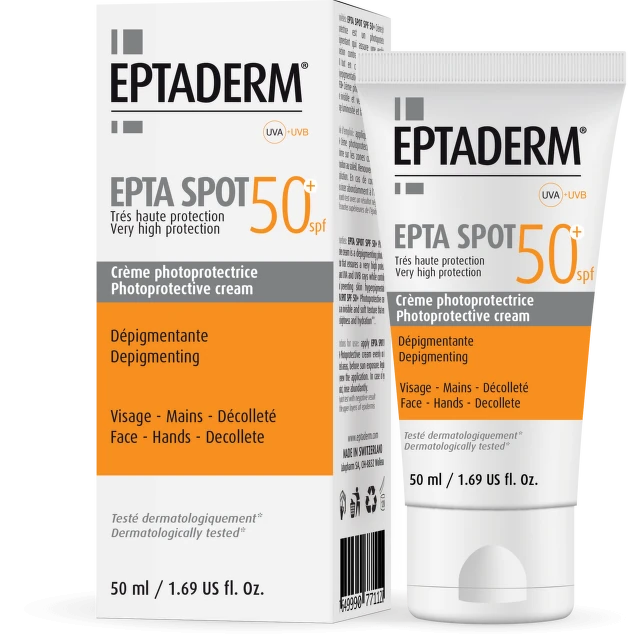 EPTA SPOT SPF 50+ krema za zaštitu od sunca, 50 ml