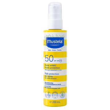 Mustela Sun Sprej sa visokom UV zaštitom SPF 50+, 200 ml