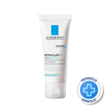 La Roche-Posay Effaclar H Iso-Biome Umirujuća hidratantna nega protiv nepravilnosti, 40 ml