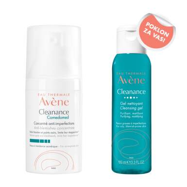 Avene Cleanance Comedomed, 30 ml + Cleanance Gel za umivanje, 100 ml GRATIS