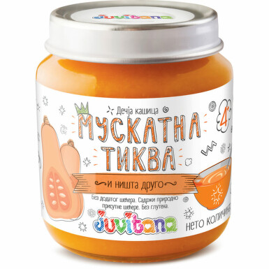 Juvitana Kašica od muskatne tikve 128g