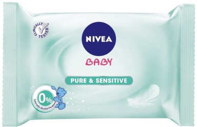 Nivea Baby Pure & Sensitive vlažne maramice 63 komada