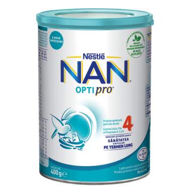 Nestlé NAN® Optipro 4, mleko za malu decu od 2. godine nadalje, limenka, 400 g