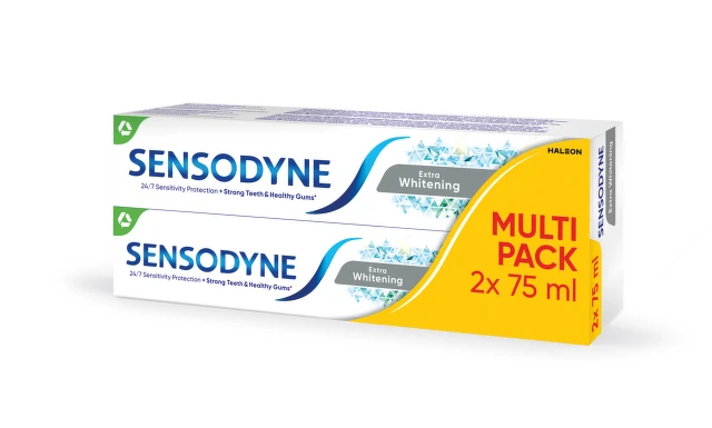 Sensodyne pasta Extra Whitening 75ml duo pack