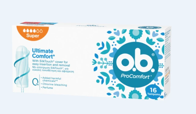 O.B. tamponi ProComfort super 16 komada