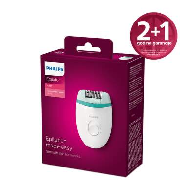 Philips Satinelle Essential Kompaktni epilator s kablom BRE224/00