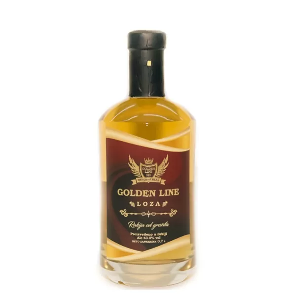 Golden Line – rakija Loza 0,7l