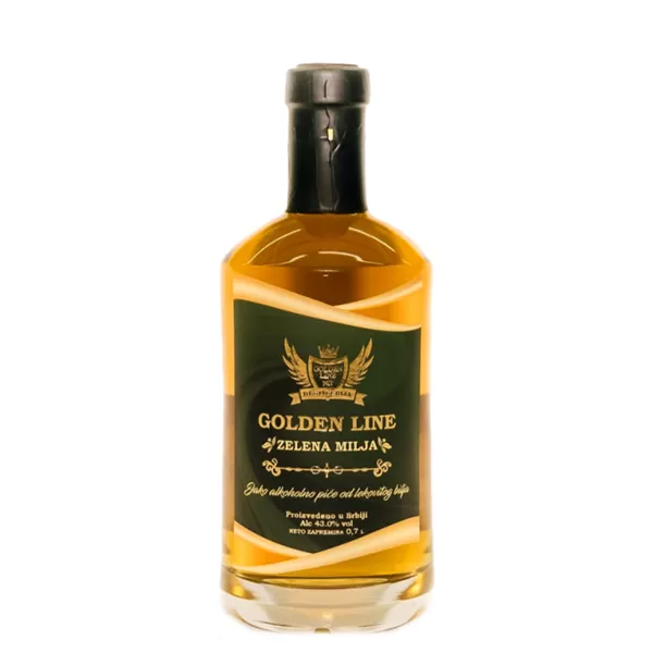 Golden Line – rakija Zelena Milja Travarica 0,7L