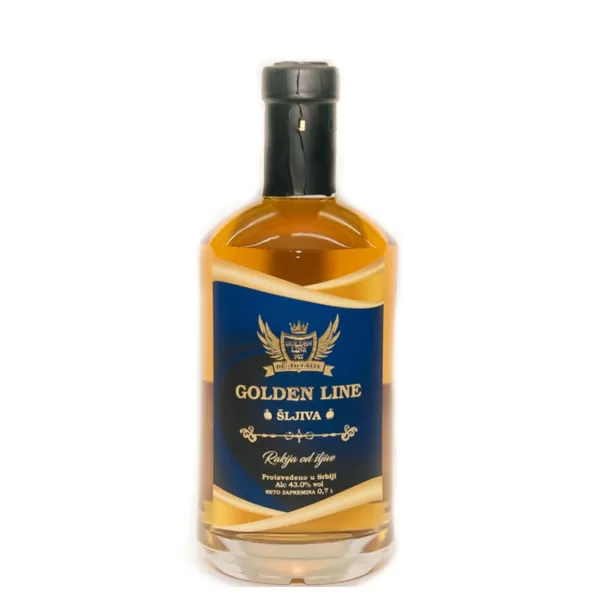 Golden Line-rakija Šljiva 0,7L