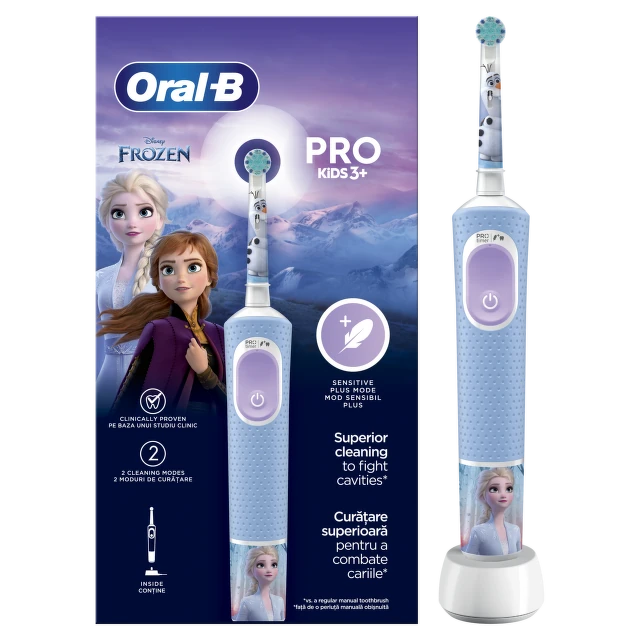 Oral-B Power Kids Vitality PRO Frozen Električna četkica za zube