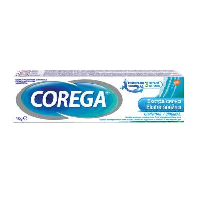 Corega Extra Strong Mint krema, 40 g