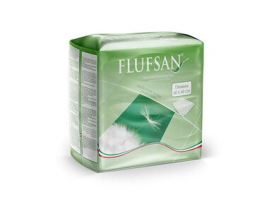 Flufsan nepromočivi podmetači za krevet 60x60 15 kom