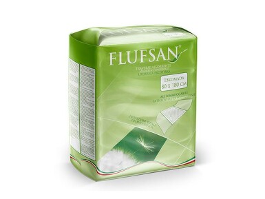 Flufsan nepromočivi podmetači za krevet 80x180 15 kom