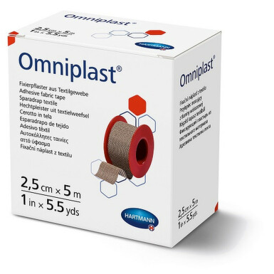 Hartmann Omniplast flaster 2,5 cm x 5 m