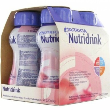 Nutridrink jagoda 4x200 ml