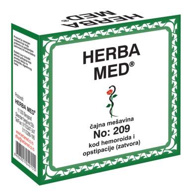 HERBA MED Čaj No. 209, 100 g