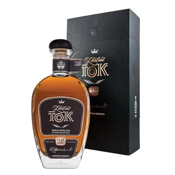 Tok Rakija Šljiva 15 YO Gift Box 0,7l