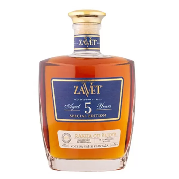 Zavet Rakija Šljiva 5yo special edition 0,7l