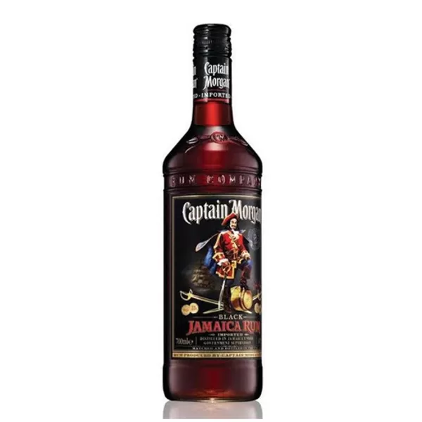 Captain Morgan Black Rum 0.7 L