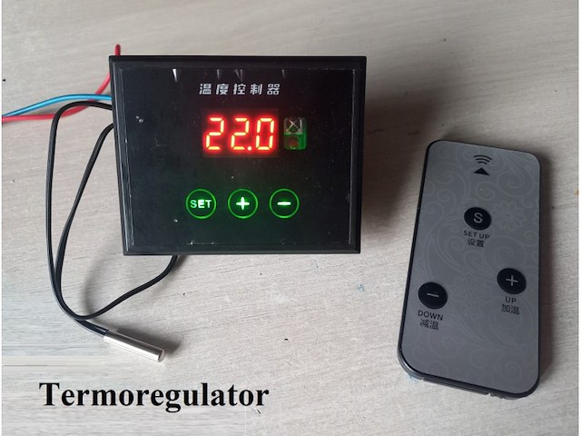 Termoregulator sa daljinskim - 12V - 110 stepeni