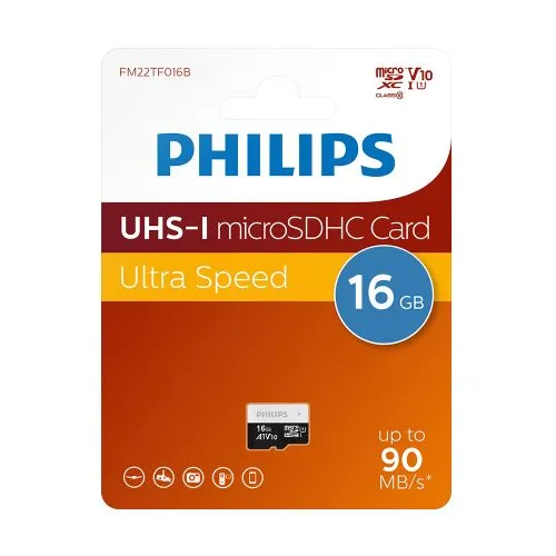 Memorijska kartica PHILIPS Micro SD 16GB V10 ULTRA SPEED (FM22TF016B/93) (MS)