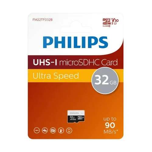 Memorijska kartica PHILIPS Micro SD 32GB V10 ULTRA SPEED (FM22TF032B/93) (MS)
