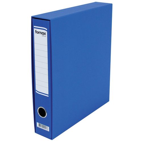 Registrator FORNAX Office A4 sa kutijom plavi uski