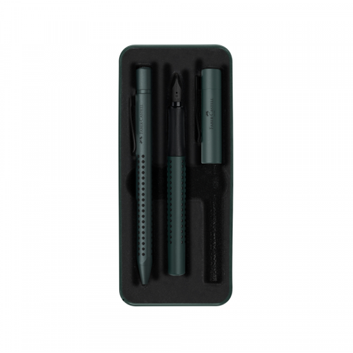 Set Faber Castell Grip hemijska olovka + naliv pero M 201535 mistletoe
