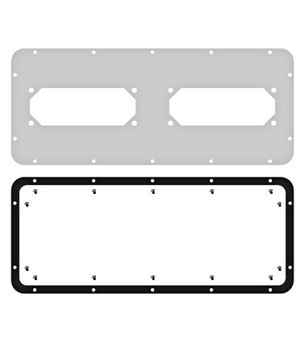 WSA adapterska kablovska uvodnica sa dva otvora, tip G
sa dva otvora za uvodnu ploču, za ormane WSA6060300, WSA6060400, WSA8060300, WSA8060305, WSA8060400, WSA1006300 i WSA1206300