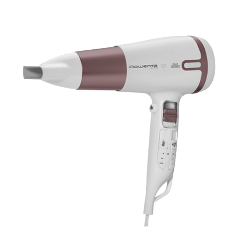 ROWENTA Fen PREMIUM CARE PRO CV7461 Profesionalni, Bela, 3, 2400 W