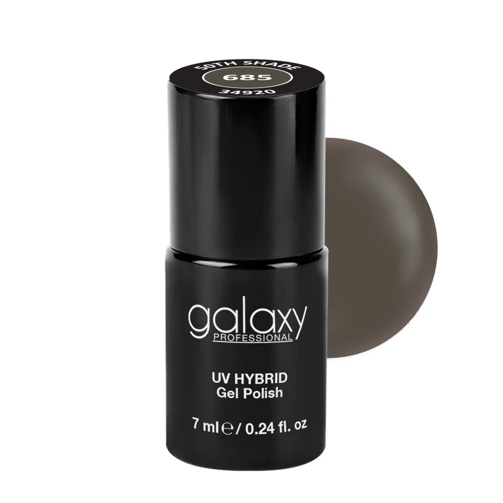 Trajni lak za nokte UV/LED GALAXY Hybrid 7ml 50th Shade S685