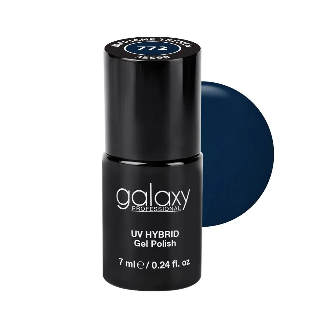 Trajni lak za nokte UV/LED GALAXY Hybrid 7ml Mariane Trench S772