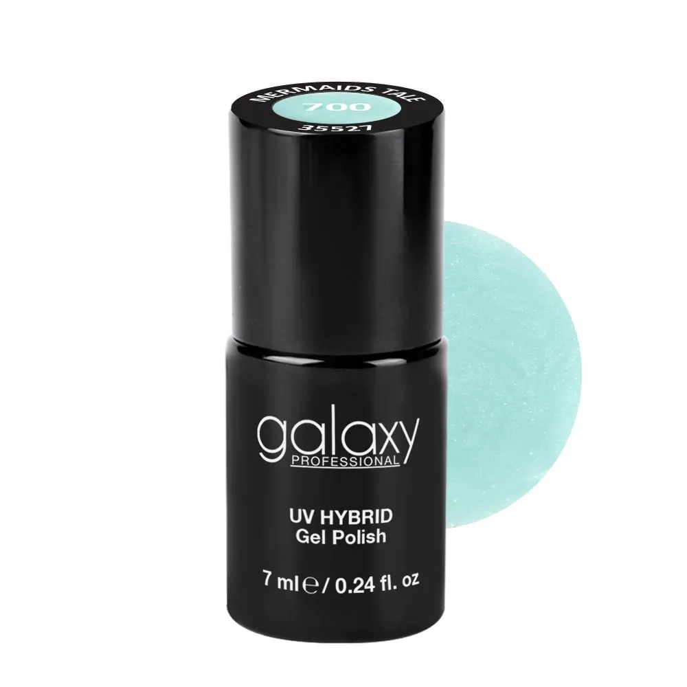 Trajni lak za nokte UV/LED GALAXY Hybrid 7ml Mermaids Tale S700