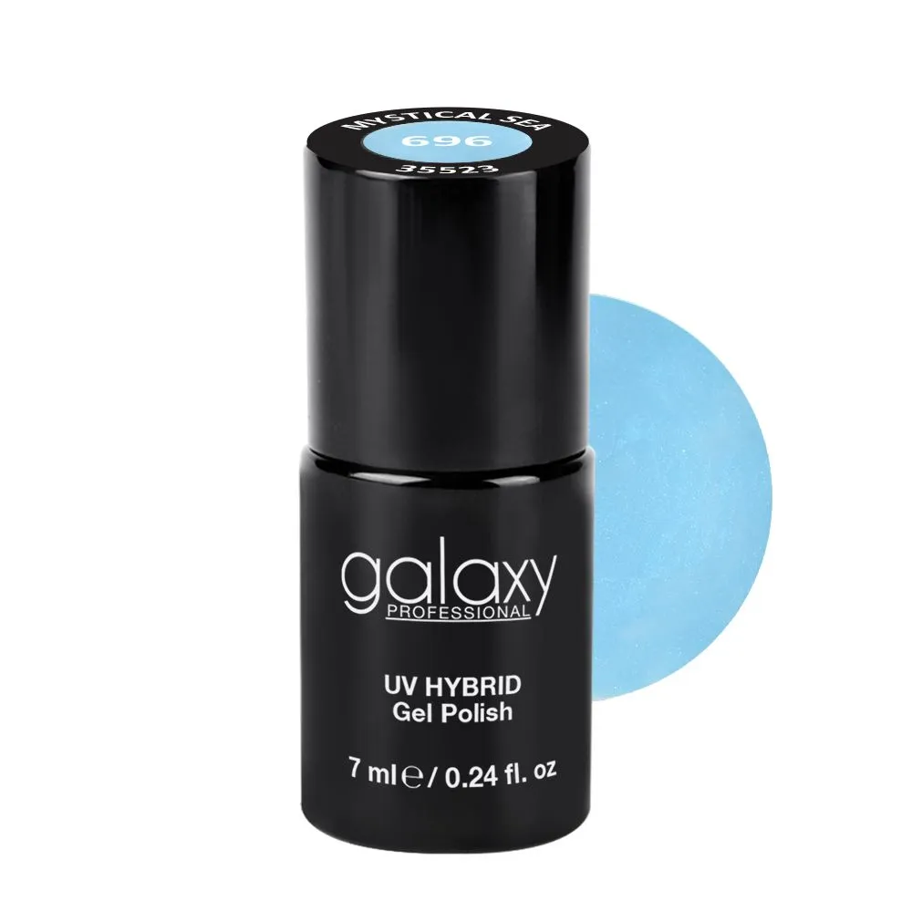 Trajni lak za nokte UV/LED GALAXY Hybrid 7ml Mystical Sea S696