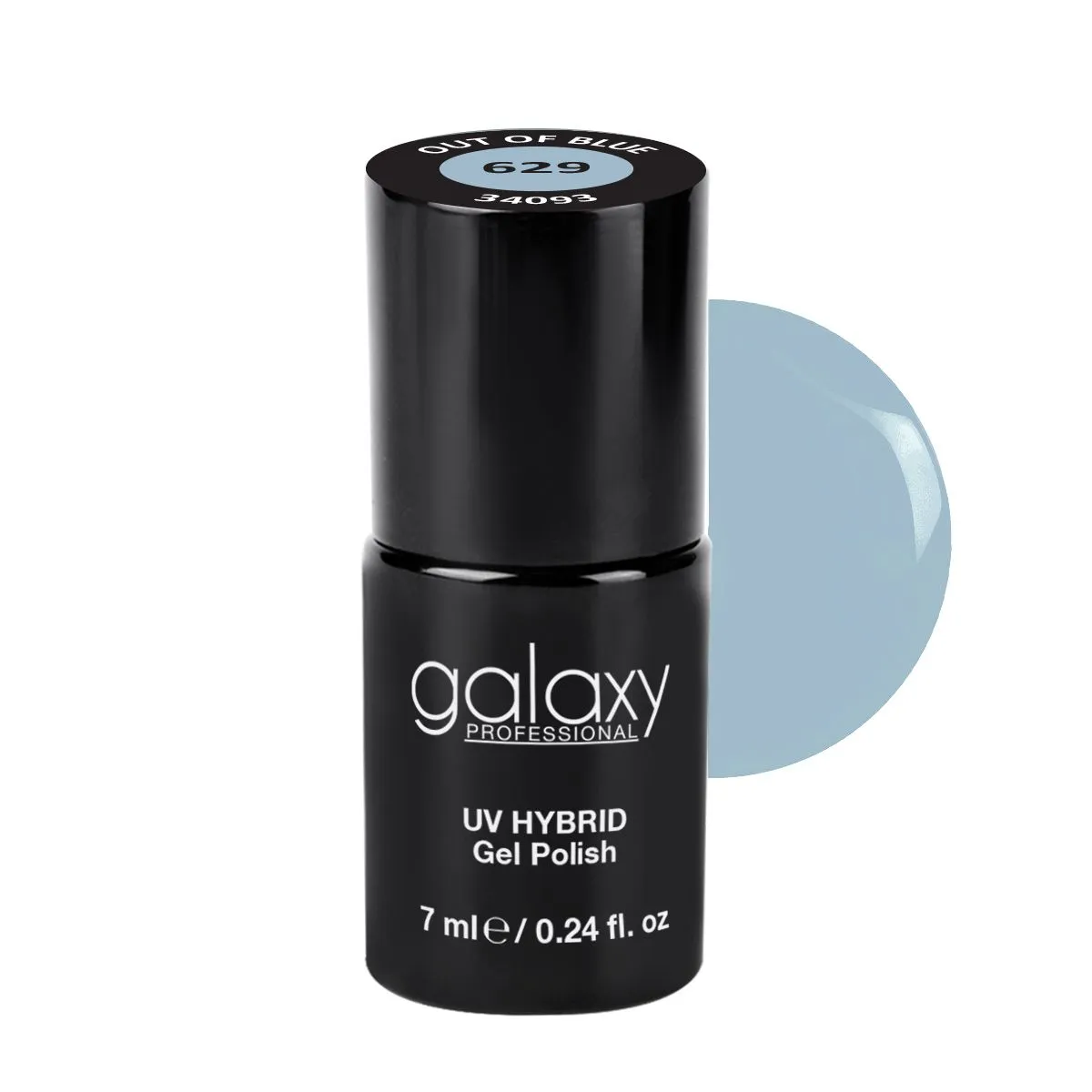 Trajni lak za nokte UV/LED GALAXY Hybrid 7ml Out of Blue S629