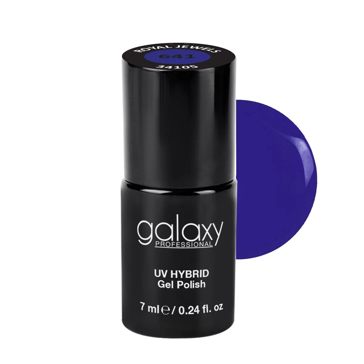 Trajni lak za nokte UV/LED GALAXY Hybrid 7ml Royal Jewels S641