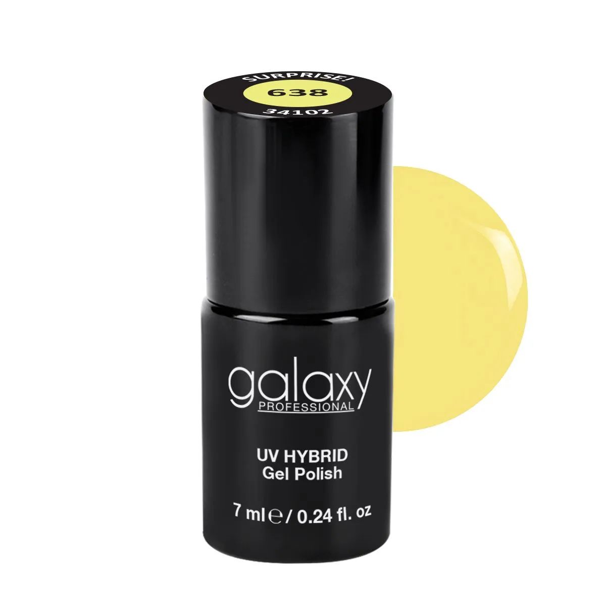 Trajni lak za nokte UV/LED GALAXY Hybrid 7ml Surprise! S638