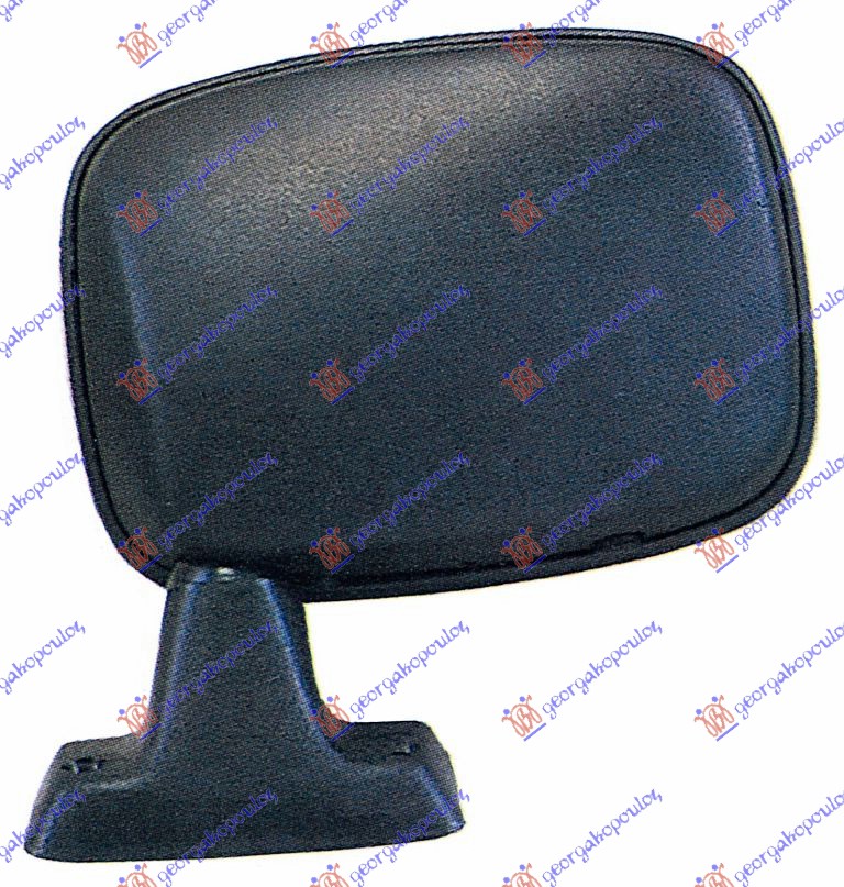 RETROVIZOR MEHANICKI CRNI KRACI Leva str. TOYOTA HI-LUX (RN 30/40) (1979-1984) (OEM: 87940-89111, 8794089111)