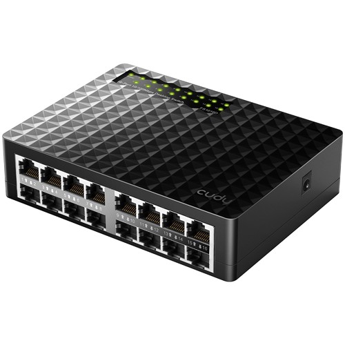 Cudy 16-Port 10/100Mbps Desktop Switch | FS1016D