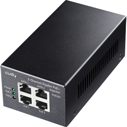 Cudy 2x 30W Gigabit PoE+/PoE Injector | POE220