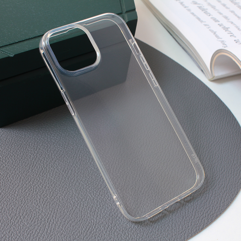 Maska silikonska Skin za iPhone 15 6.1 transparent