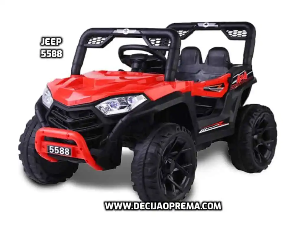 Auto JEEP Style 5588 Crveni