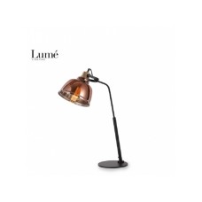 LUNA 219 STONA LAMPA 1*E27 CRNA/BAKAR