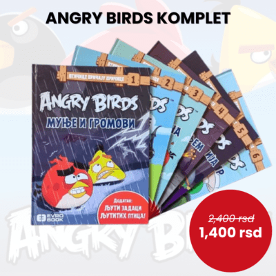 Angry Birds komplet: 1-6