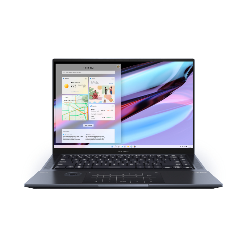 Laptop Asus Zenbook Pro 16X OLED UX7602ZM-OLED-ME951X, 16 4K Touchscreen, Intel 14 Cores i9 12900H, 32GB RAM, 2TB SSD, GeForce RTX3060, Backlit, Windows 11 ProID EK000564900